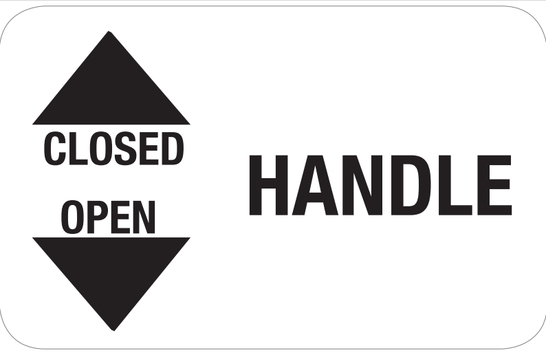 2003354 - Operation Tilt Lock Handle Decal — Felling Trailers Parts Store