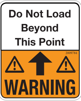 2009784 - Safety Load Point Decal — Felling Trailers Parts Store