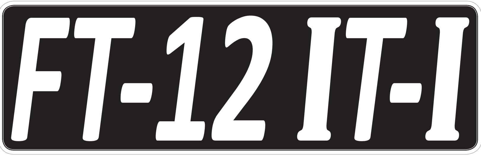 2010647 - FT-12 IT-I Decal — Felling Trailers Parts Store