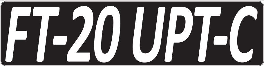 2021220 - Decal for FT-20 UPT-C Trailers — Felling Trailers Parts Store