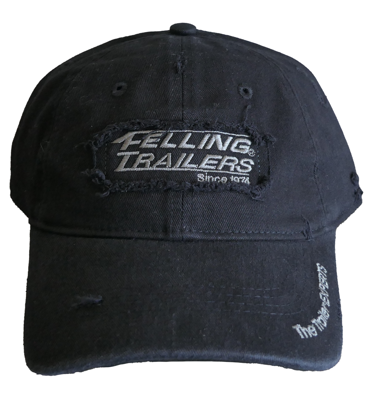 Distressed Solid Black Cap — Felling Trailers Parts Store
