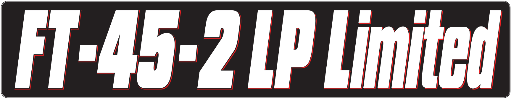 DFT-45-2 LP LIMITED - Decal for FT-45-2 LP Limited Trailers — Felling ...
