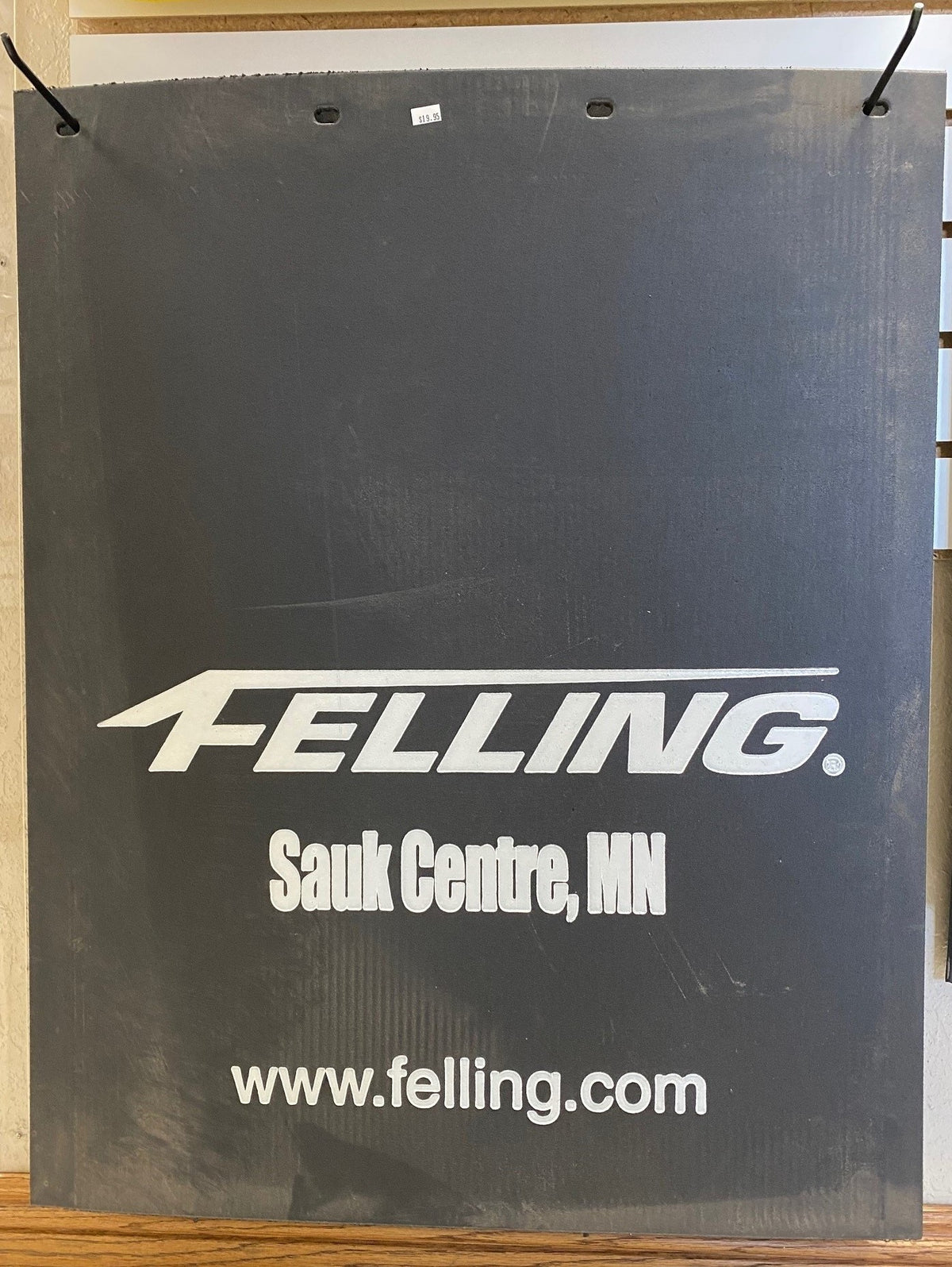 MF3024BF - 30" x 24" Felling Logo Mud Flap — Felling Trailers Parts Store