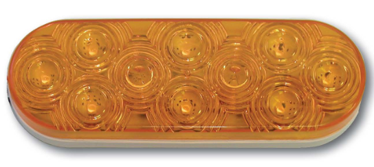 1050030 - Oval Amber Light — Felling Trailers Parts Store